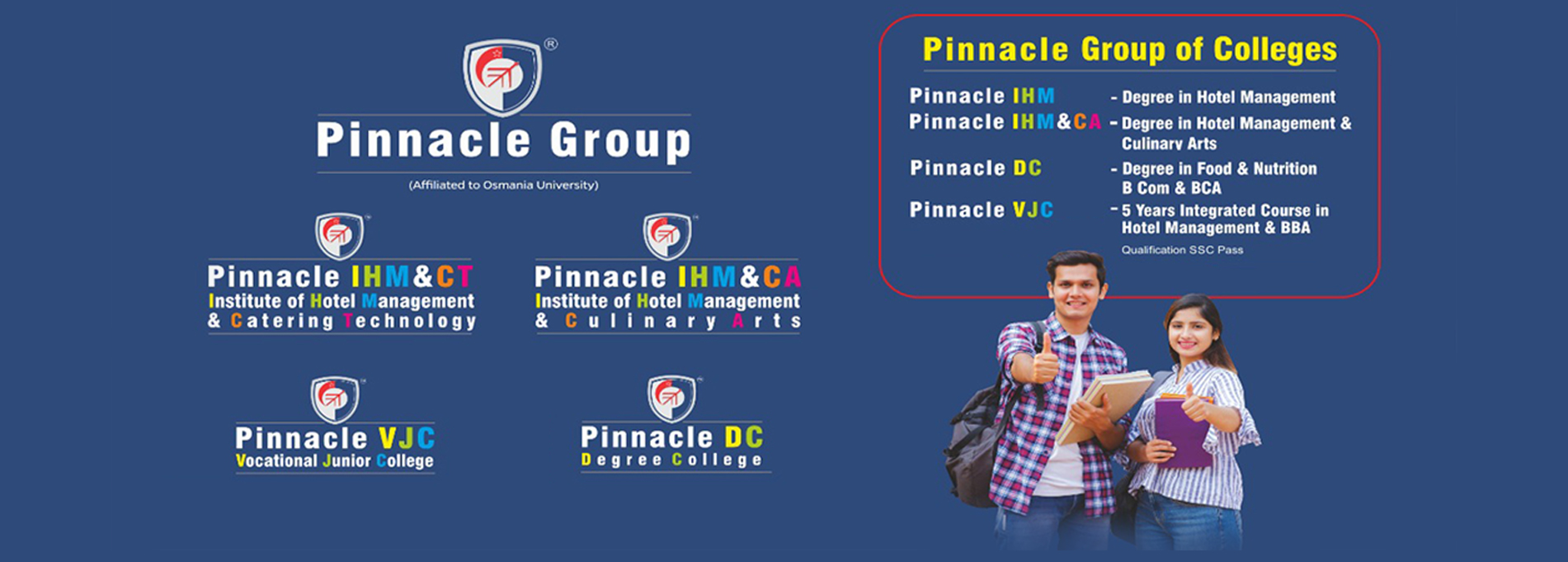 Best Hotel Management Institute in Hyderabad | Pinnacle IHM